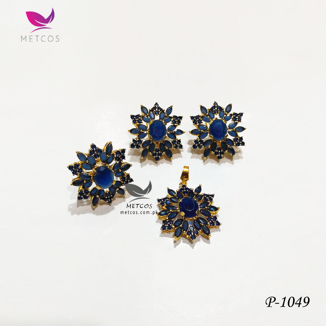 Cinderella Combo Set | 24K Gold Plated | Casted with American Zircons ...